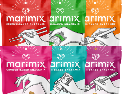 introducing marimix® | hello CRAVINGS, meet CRUNCH-BAKED