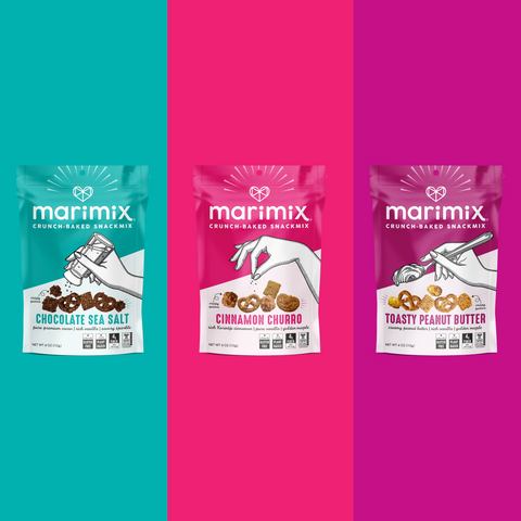 introducing marimix® | hello CRAVINGS, meet CRUNCH-BAKED